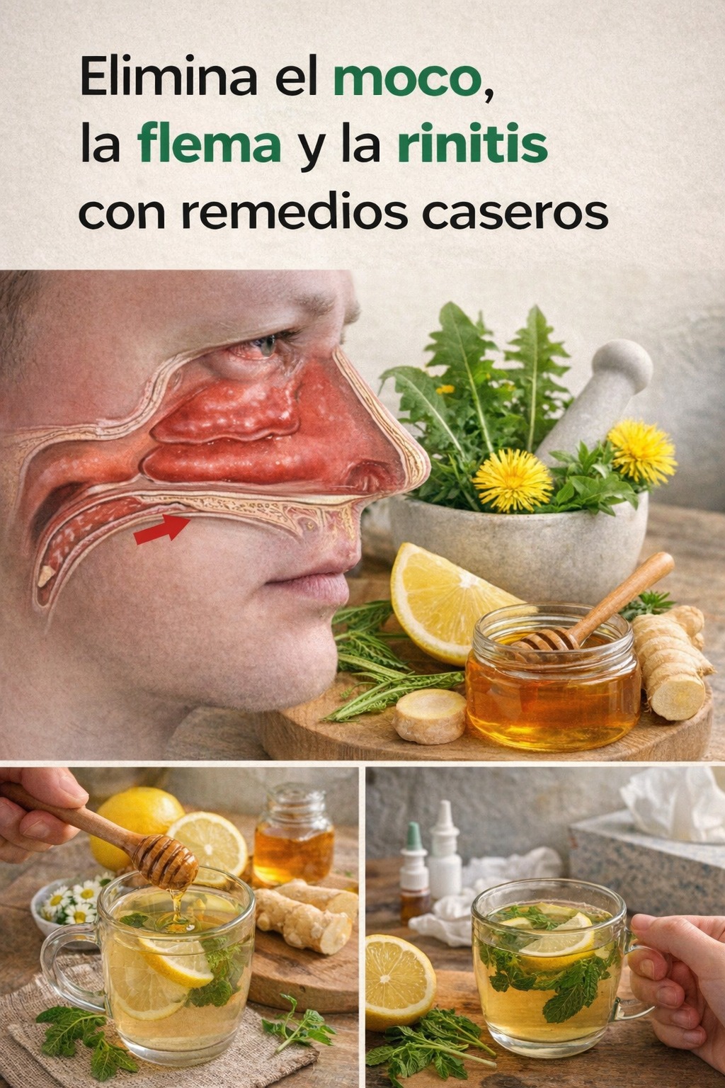Cómo Manejar el Exceso de Moco y Flema en Casa - REMEDIOS